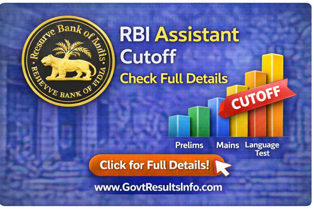 RBI Assistant Cut Off 2024 & 2023 – Prelims and Mains Category Wise Cut ...