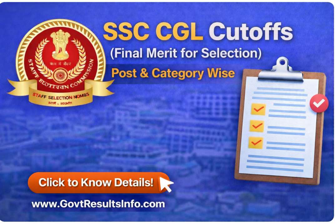 SSC CGL Cut Off 2024 – Official Tier I & Tier II Category-wise and Post ...