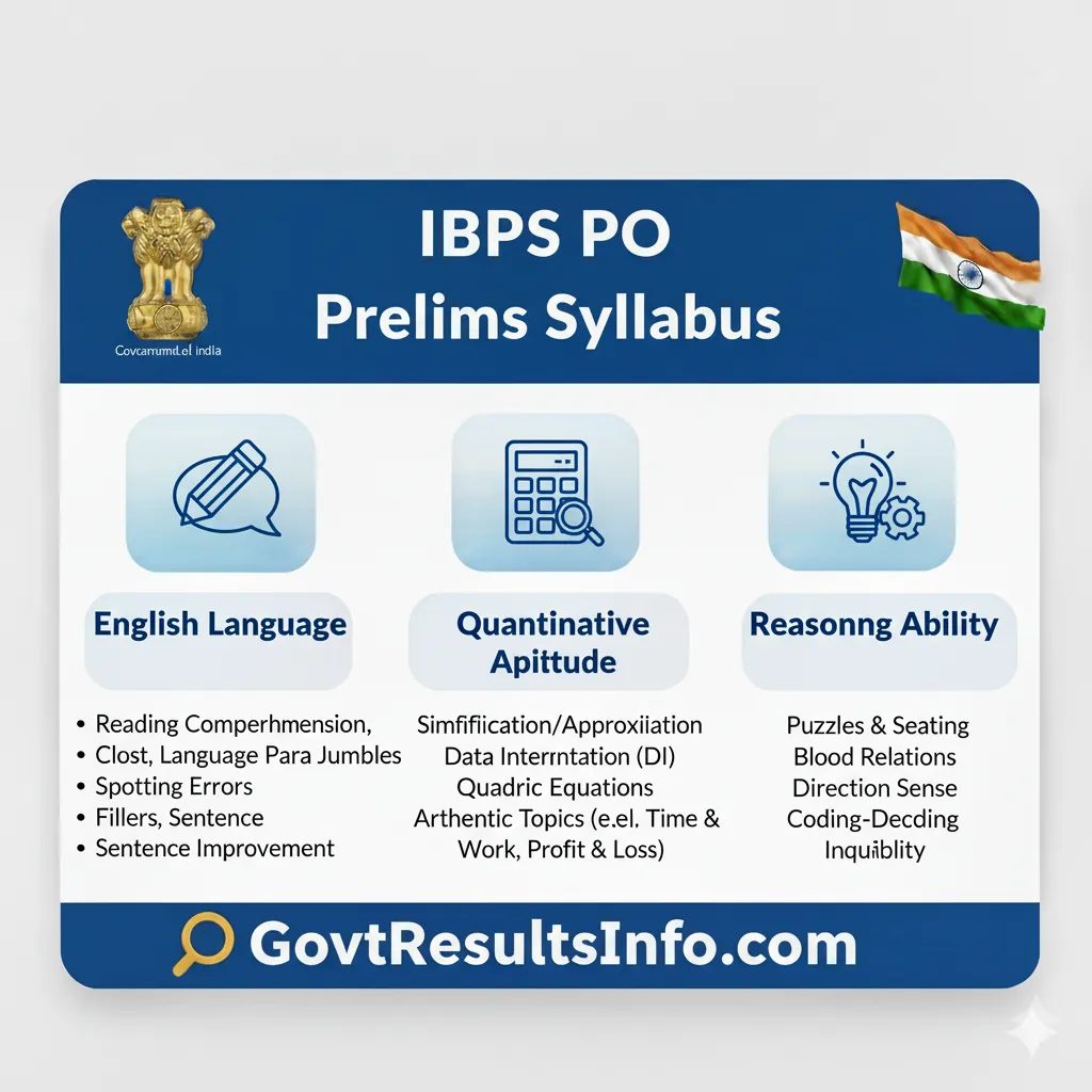 IBPS Bank PO Prelims Syllabus 2025: In-Depth Topic-wise Breakdown ...